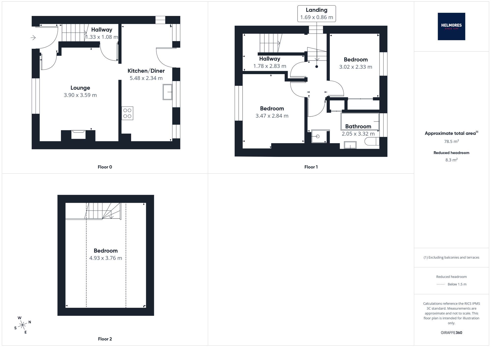 3 bed semi-detached cottage for sale in Wells Terrace, Cheriton ...