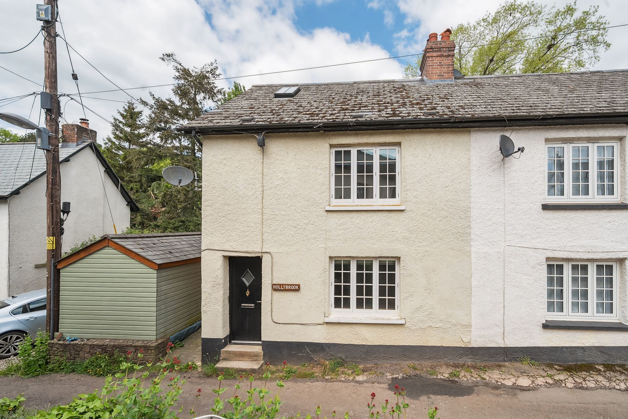 3 bed semi-detached cottage for sale in Wells Terrace, Cheriton ...