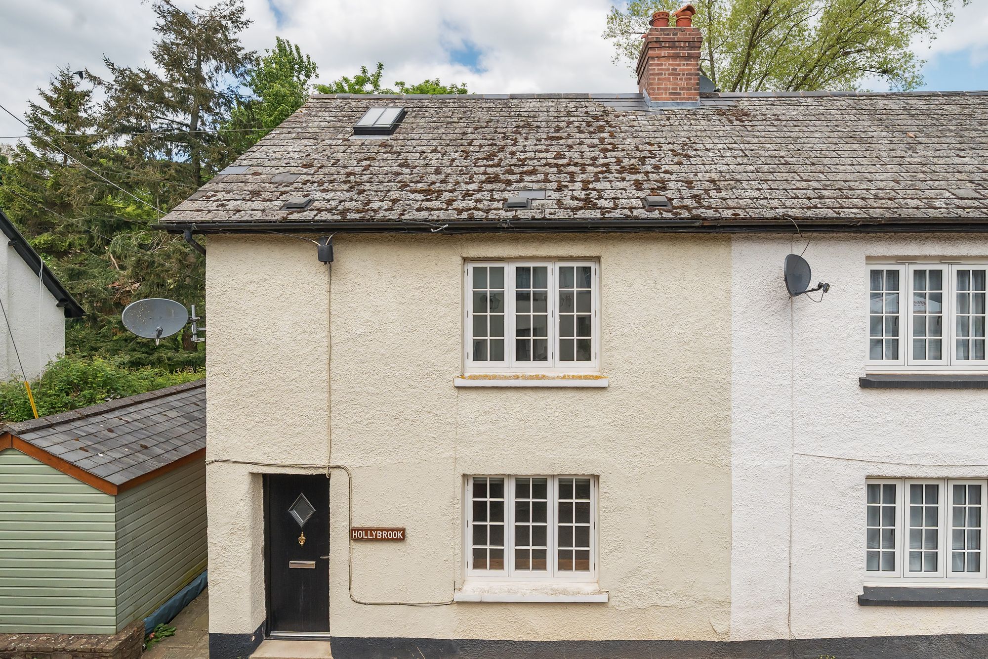 3 bed semi-detached cottage for sale in Wells Terrace, Cheriton ...