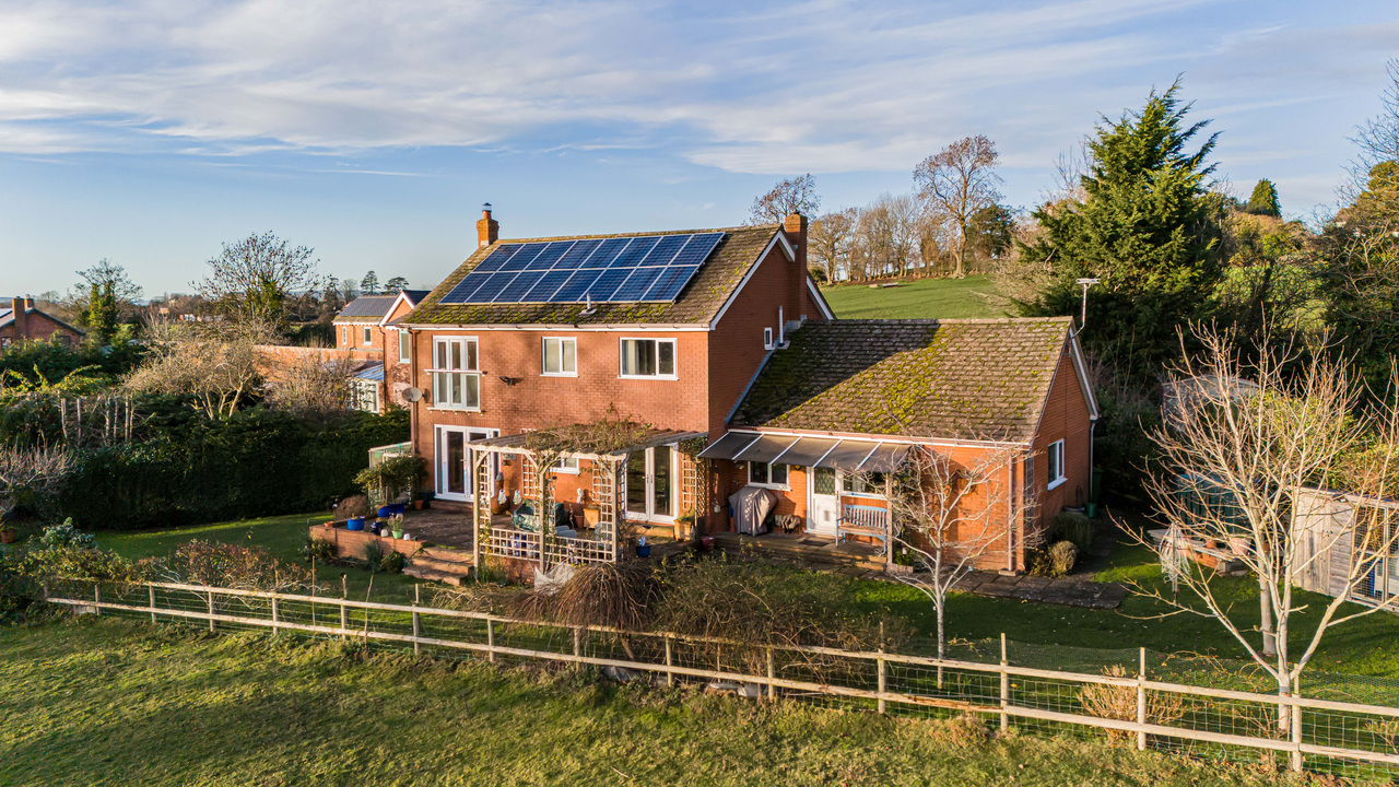 3 bed detached house for sale in Grove House, Ryelands, Leominster ...