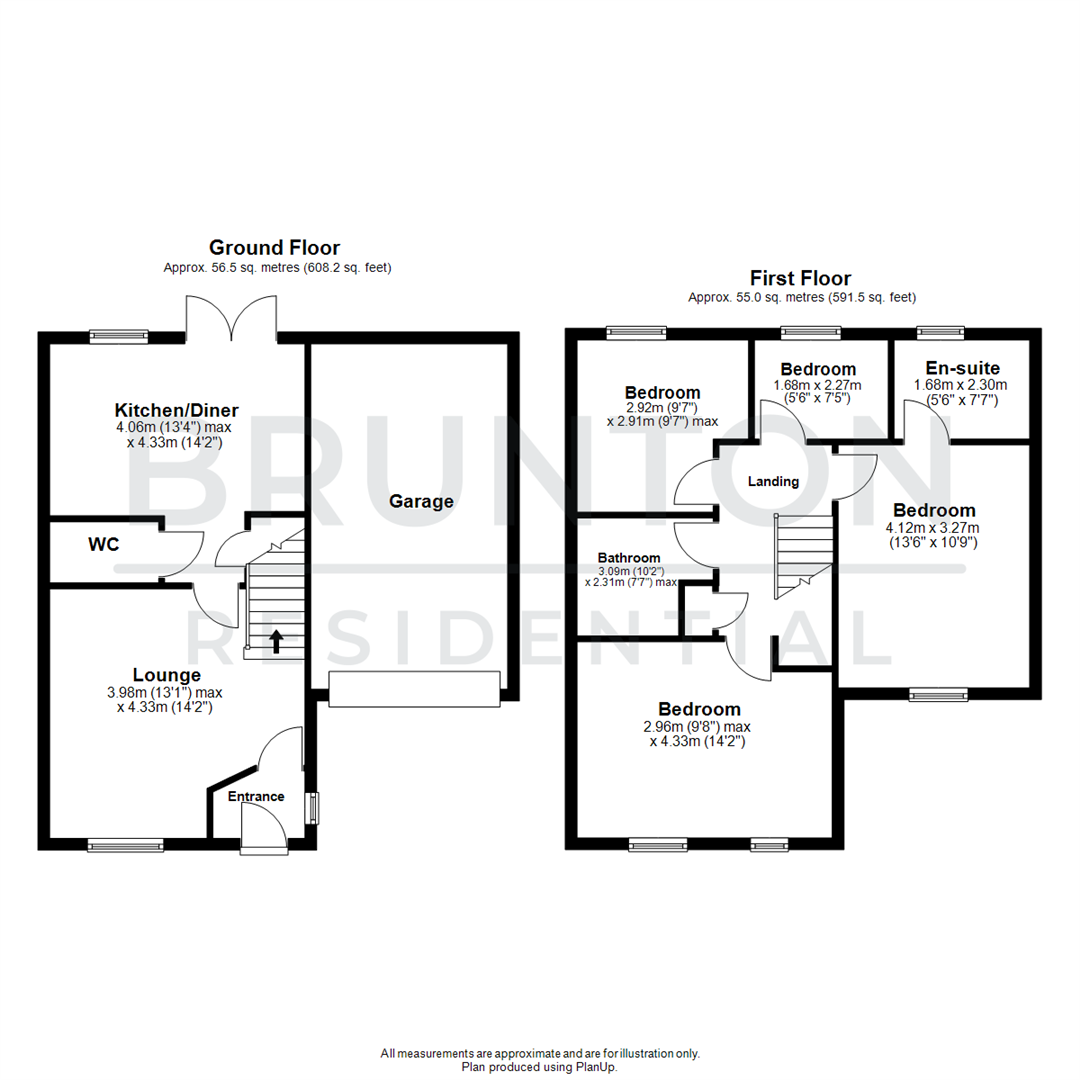 4 bed detached house for sale in Daisy Field Way, Newcastle Upon tyne ...