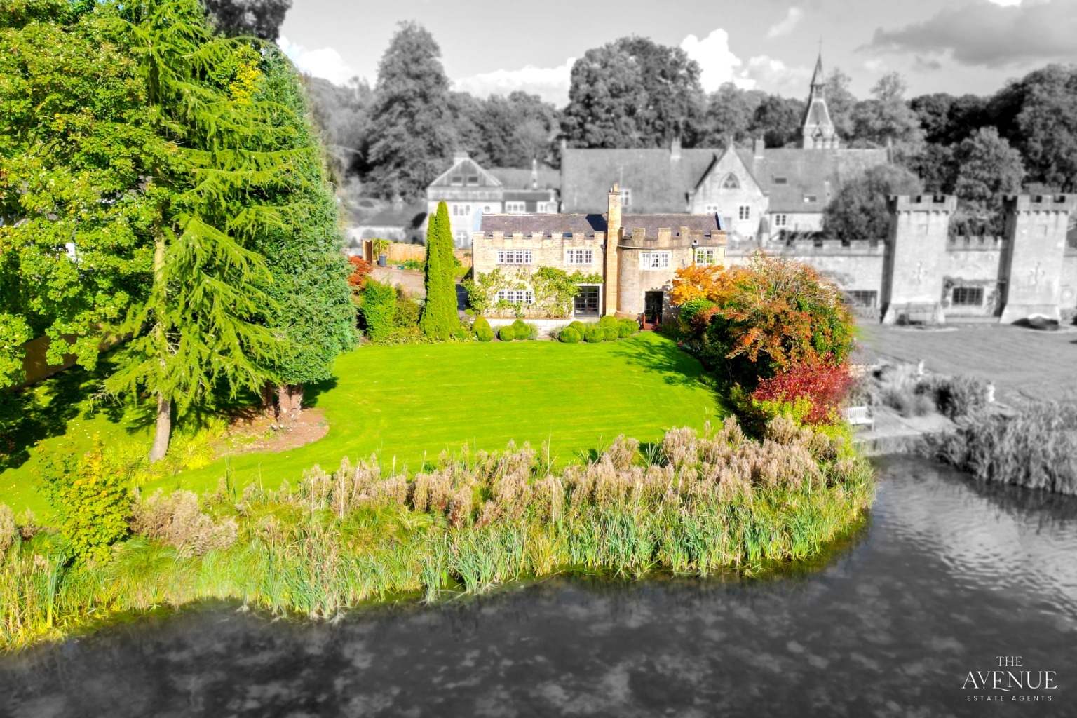 4 bed country house to rent in Fort Lodge, Newstead Abbey Park ...