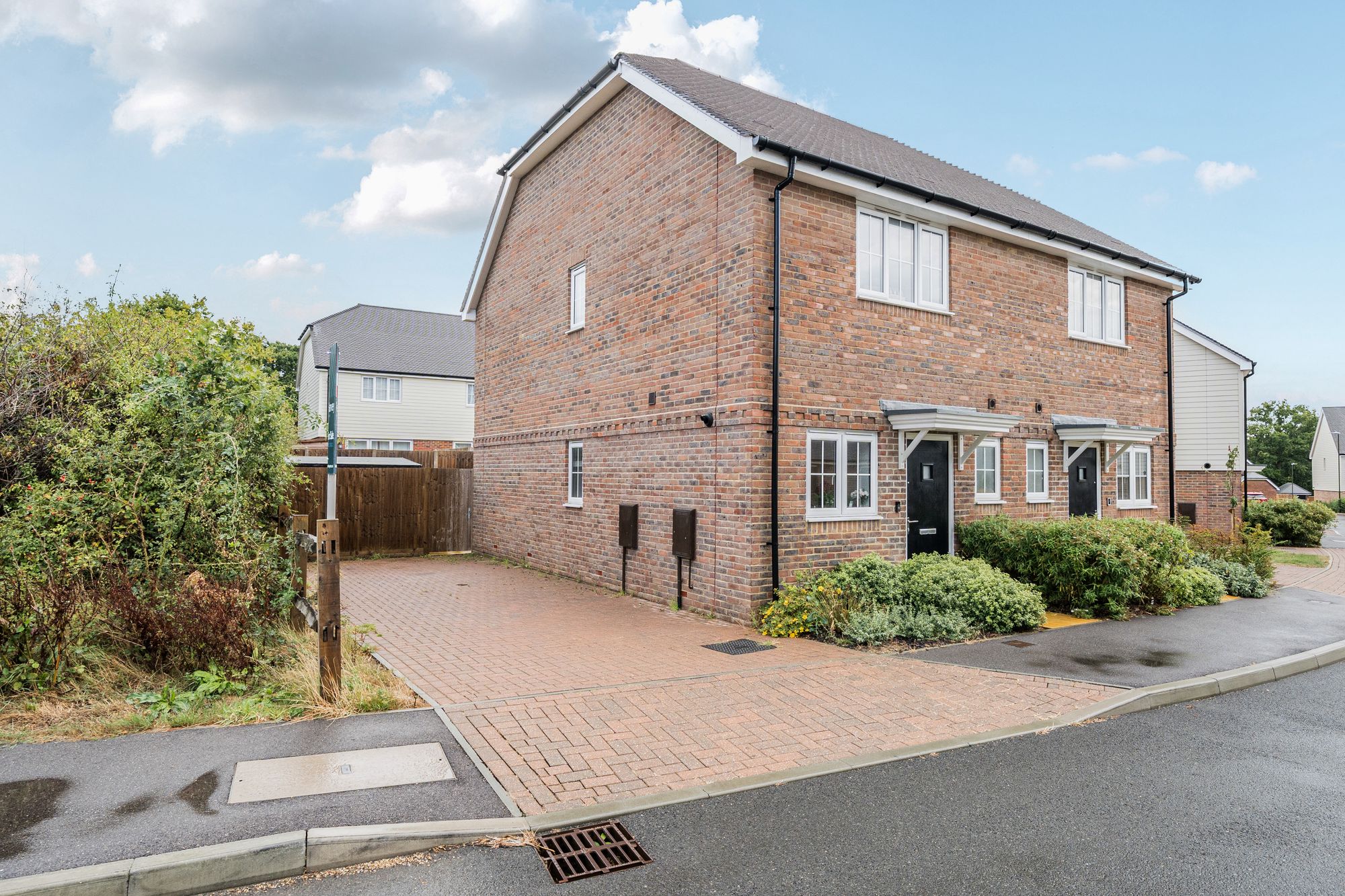 2 bed semi-detached house for sale in Puttock Way, Billingshurst, RH14 ...